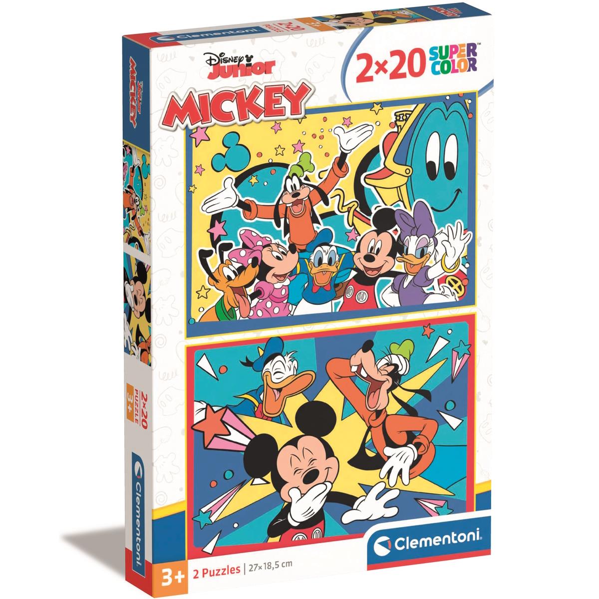 PUZZLE 2X20 DISNEY MICKEY – Bazar A. L.